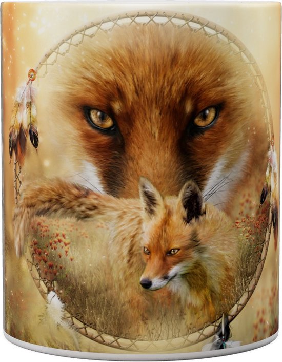 Vos Fox Shield DC - Mok 440ml 440 | bol