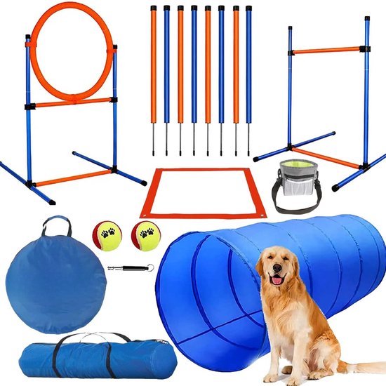 Agility Voor De Hond - Agility Set - Agility Hond - Behendigheid Hond ...