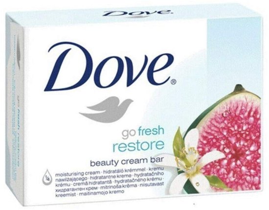 25 x Dove – Zeep – Go Fresh Restore – 4 x 90 g - Grootverpakking - Zeep ...