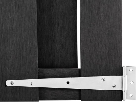 Tuinpoort WPC - Terrasdeur Hek - Privacy Veiligheid - Weerbestendig ...