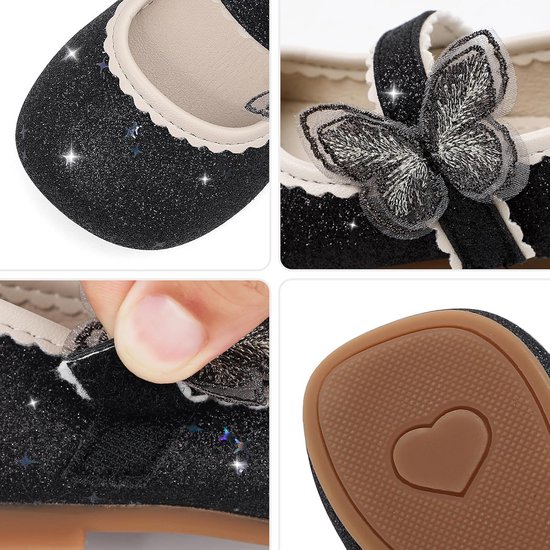Prinsessenschoenen voor Meisjes met Brede Teen Doos - Sprankelende Mary ...