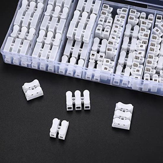 65 Stuks Stekkerbare Kroonluchterklemmen - Elektrische Kabelklemmen en ...