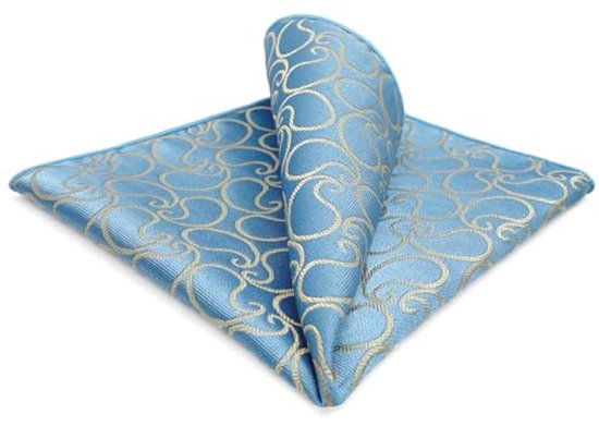 Zijde Zakdoek voor Heren met Paisleypatroon - Perfect voor Kostuum en ...