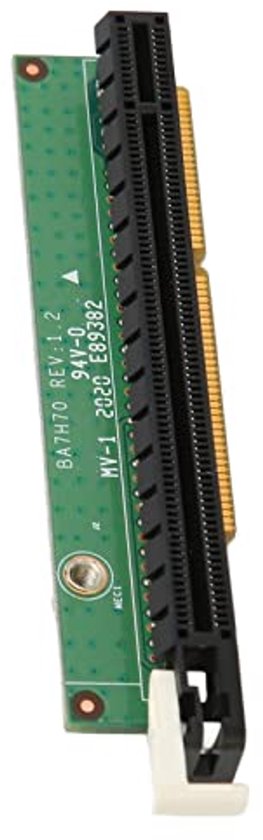 Mini PCI E to PCI Express16x Extender Riser Adapter, 4pin Interface ...