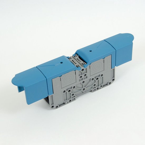 ONKA M12 connector - 150mm2 - 1 stuk - blauw met beschermkap voor DIN ...