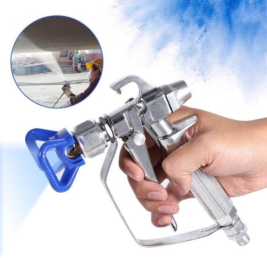 Allecto plus - Hogedruk airless spuitpistool van roestvrij staal met ...