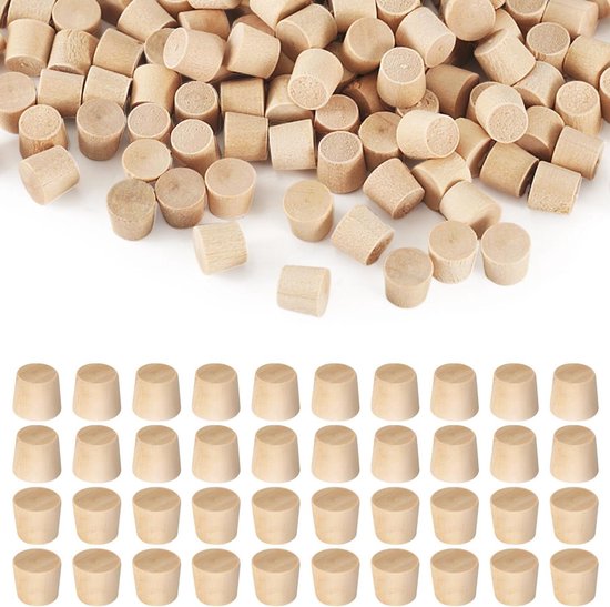 All-round houten pluggen - 160 stuks, 8mm - meubel reparatie ...