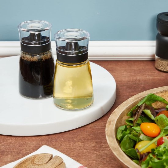 Azijn- en oliedispenser van Juvale (set van 2) - fles van hoogwaardig ...