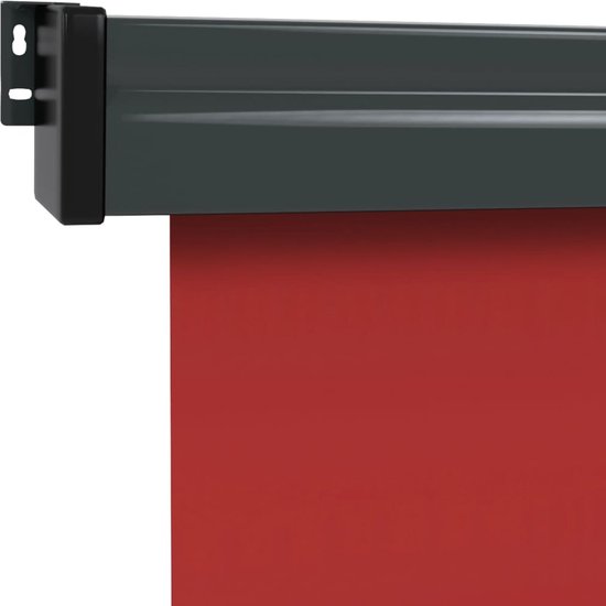 vidaXL Balkonscherm 140x250 cm rood - Balkonscherm - Balkonschermen ...