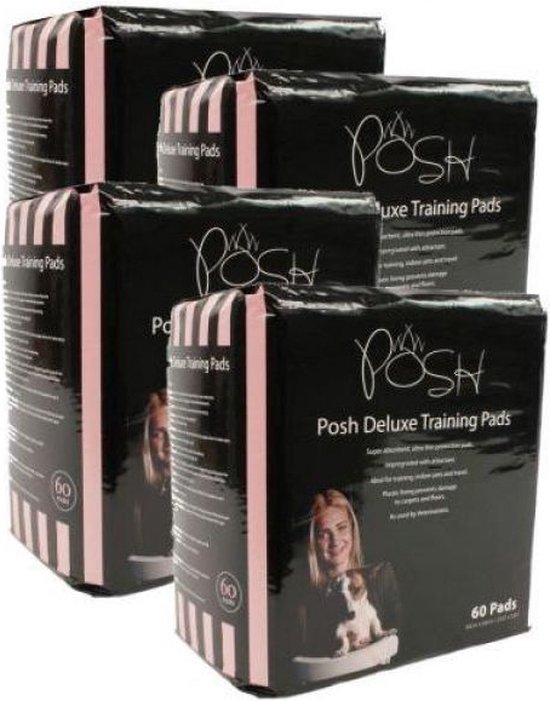 Posh puppy training pads 60x60 cm 2 x 60 st | bol