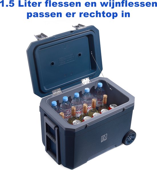 Brisby Koelbox - Frigobox - 45L - 3 Dagen Isolatie - 4 Dikke ...