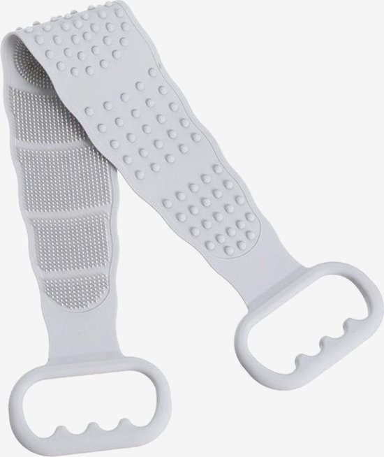 New Age Devi - Scrub je lichaam schoon met de grijze rubberen rug ...