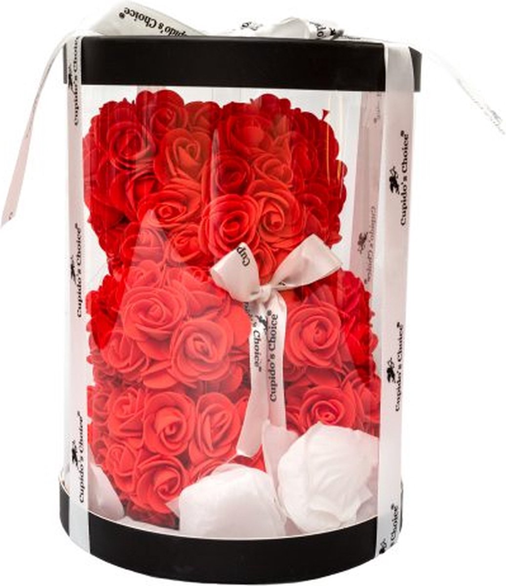 Cupido’s Choice ® Rozen beer in ronde doos met rozenblaadjes – Rozen ...