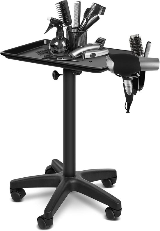 JGS Premium - Work Trolley voor Kappers - Aluminium Werkkar met ...