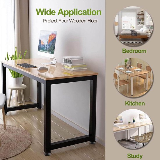 Verstelbare voet pads voor meubels - Set van 2 stuks - M6 Draad - Swivel Leveling... | bol