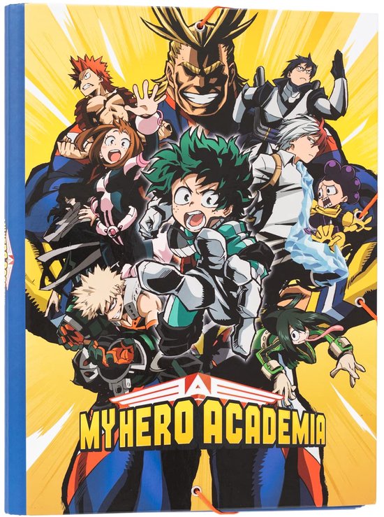 Grupo Erik map A4 Premium - A4 map My Hero Academia documentenmap A4 ...