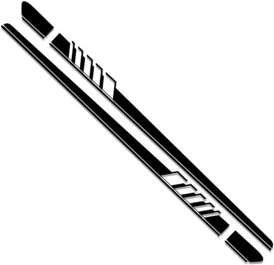 JGS Premium - Sport Racing Strepen Stickers Auto Zijdecoratie ...