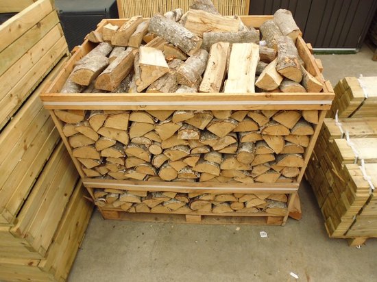Openhaard berken hout pallet | bol