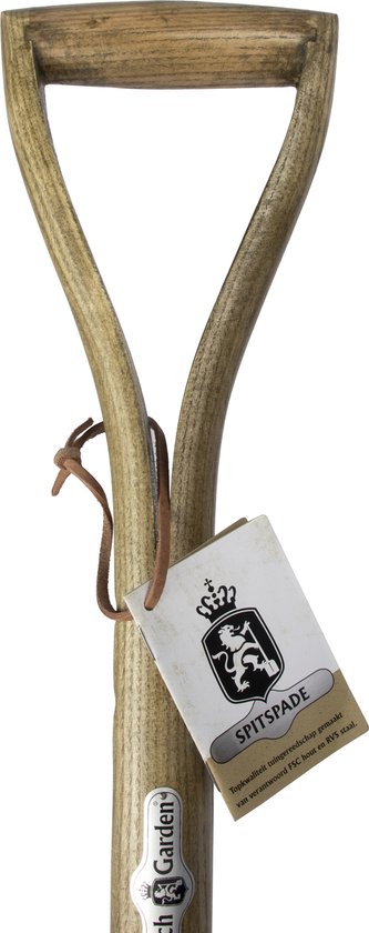 Dutch Garden - Spitspade - Hoogwaardig RVS - FSC Hout | bol