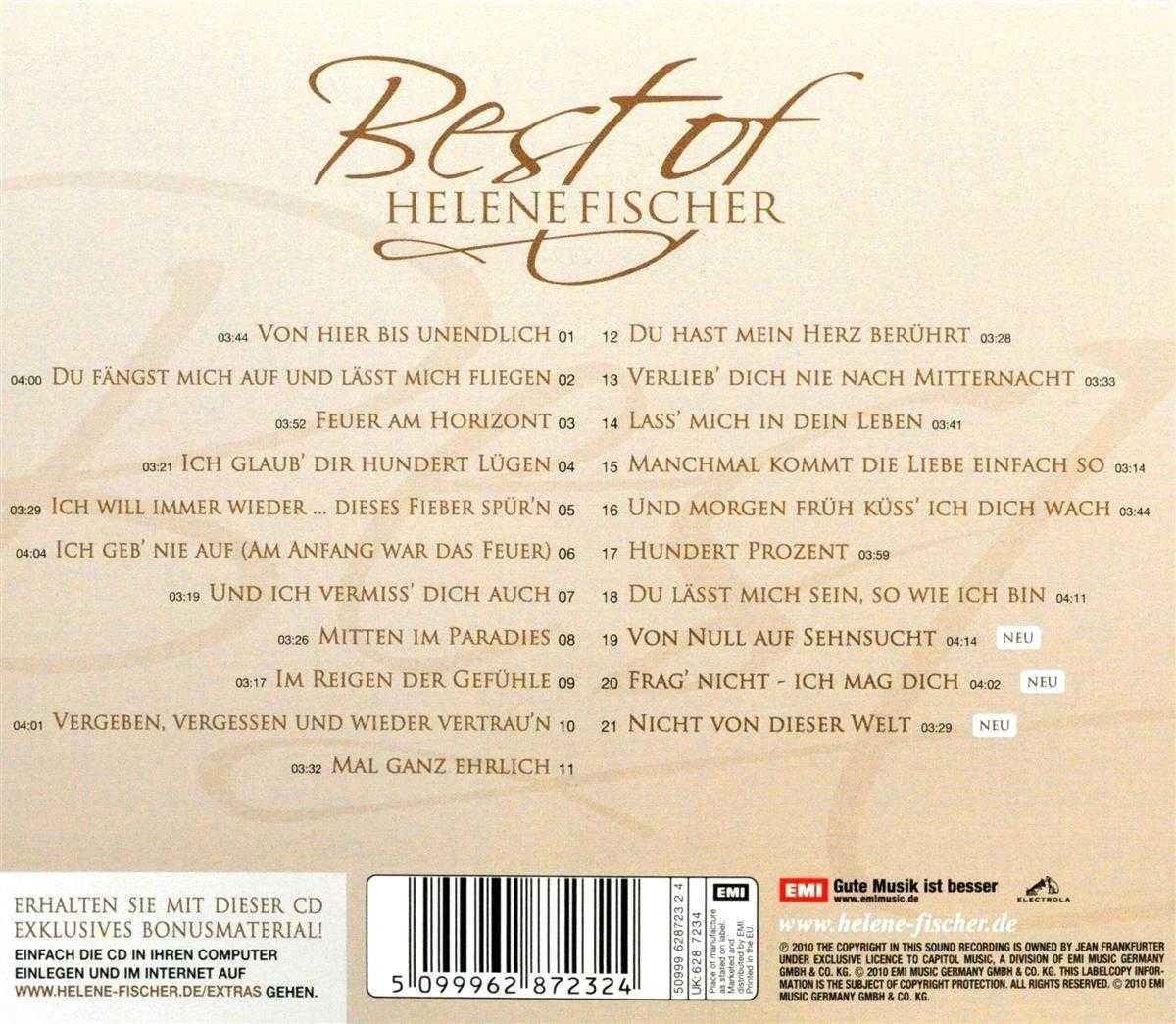 Helene Fischer - Best Of (CD), Helene Fischer | CD (album) | Muziek | bol