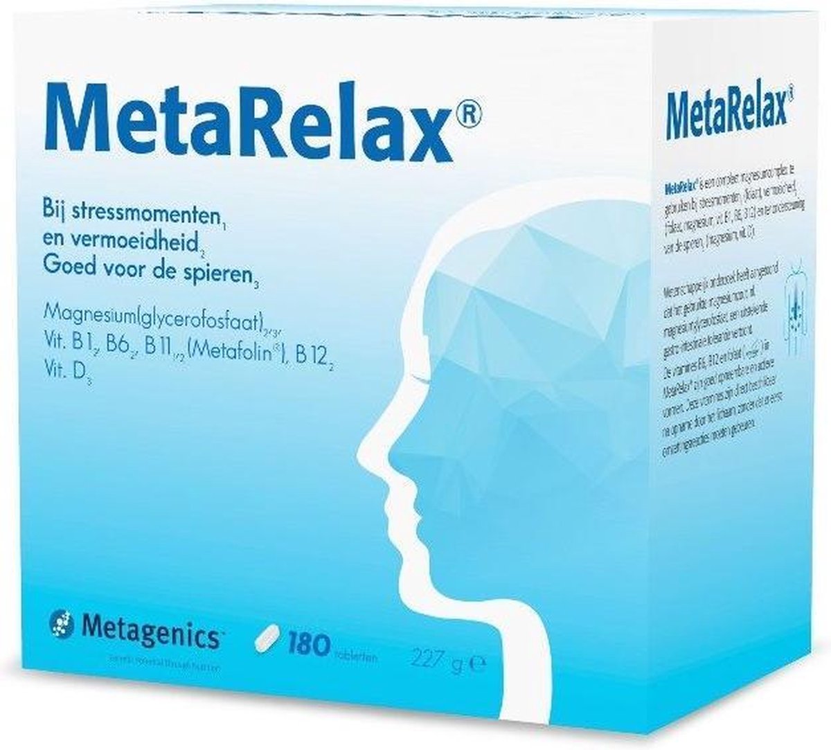MetaRelax (180 tabletten) - | bol.com