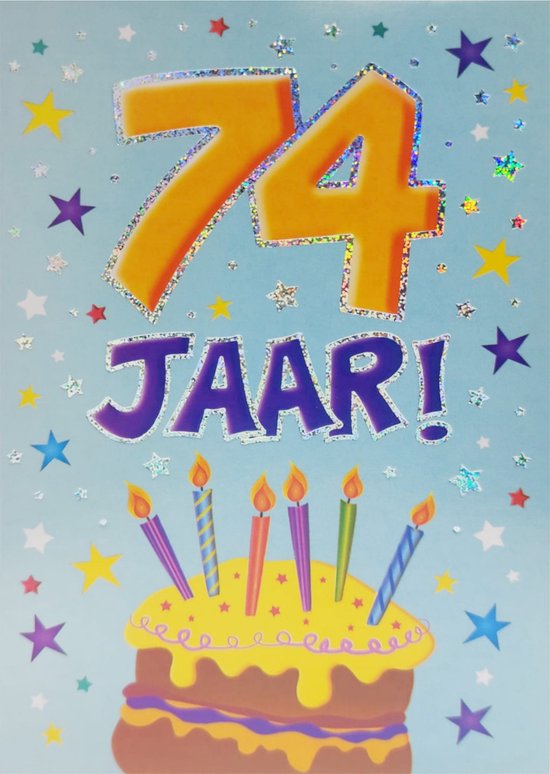 Kaart - That funny age - 74 Jaar - AT1044-F | bol.com