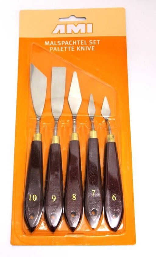 Schildersmes set 6-7-8-9-10 | bol