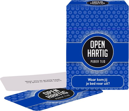 Openhartig Puber Tijd - Gespreksstarter | bol.com