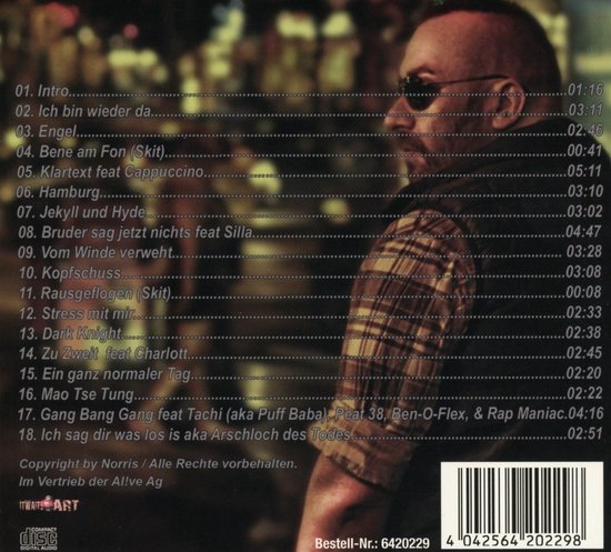 Norris Snippet Feat. P.M.B., Silla, Cappuccino & Tachi - Dark Knight ...