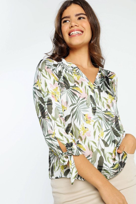 Cassis Blouse met plantenmotief | bol.com Cassis Blouse met plantenmotief | bol.com