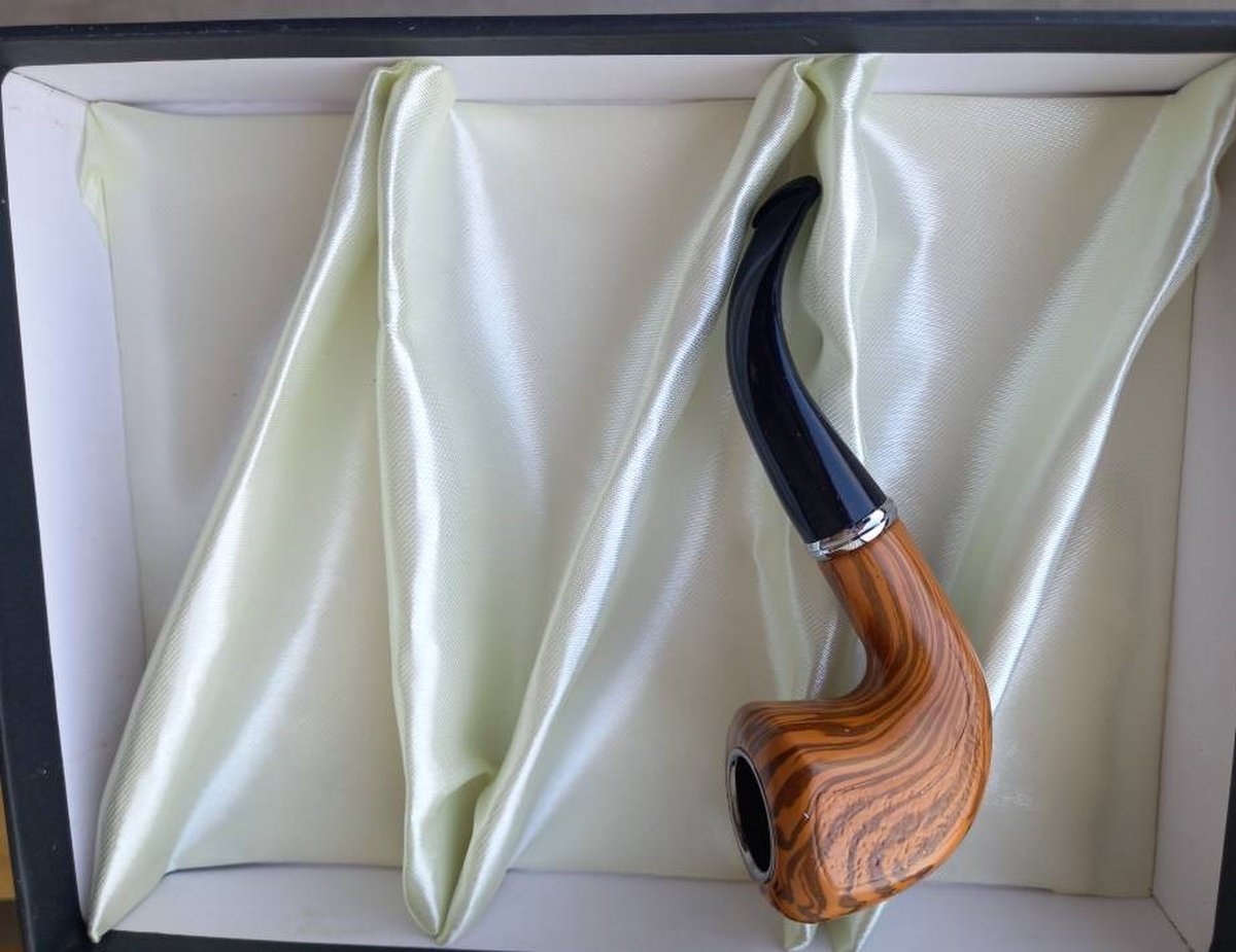 ByAlcan - Houten Pijp - Acryl Body - Dunne Fopspeen - Met Metalen Kamer ...