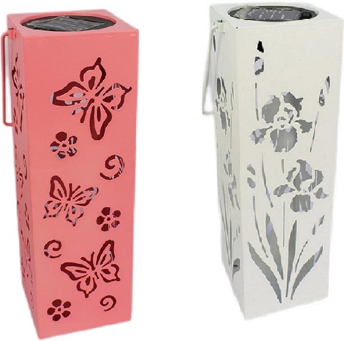 Solar Tafel Buitenlampen(2stuks)- Solar Tuinverlichting Zonne Energie ...