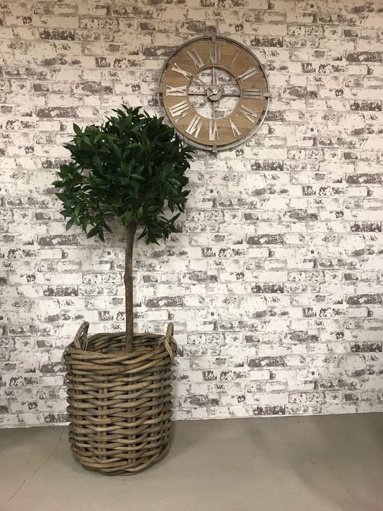 Grove rotan mand - Ø46xH62 cm | bol