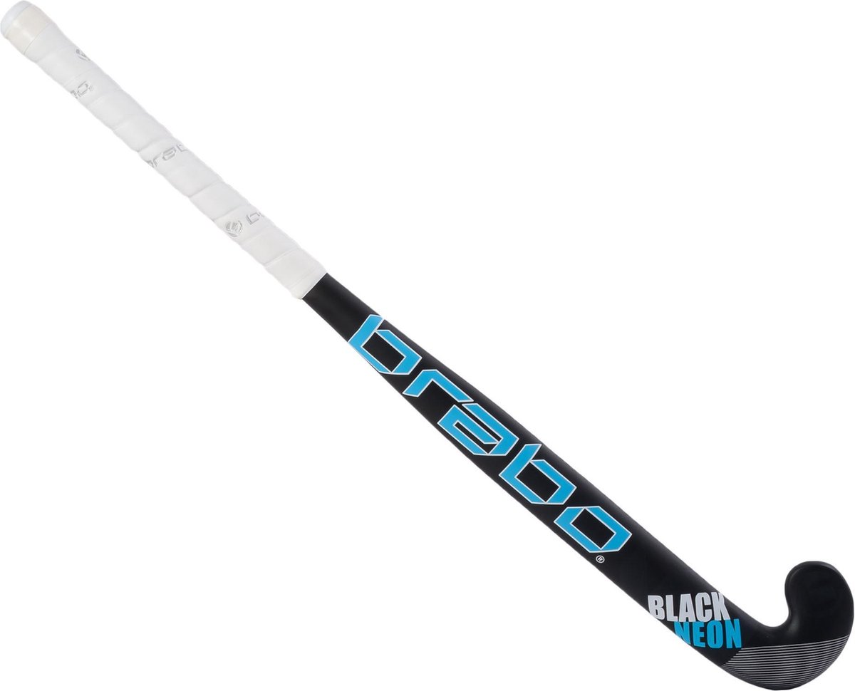 Brabo O'Geez Neon - Hockeystick - Kinderen - 31 Inch - Hout - Blauw ...