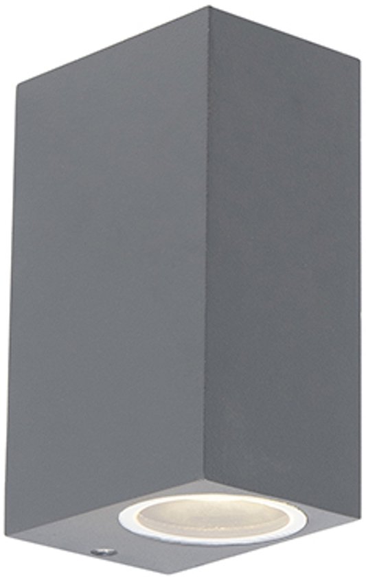 QAZQA baleno - Moderne Wandlamp Up Down voor buiten - 2 stuks - D 9 cm ...