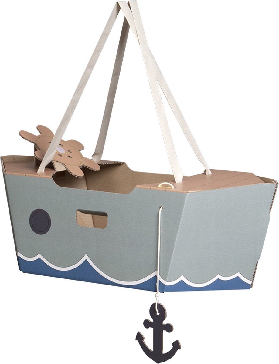 Mister Tody Green Kartonnen Boot MT-BT0001 | bol.com