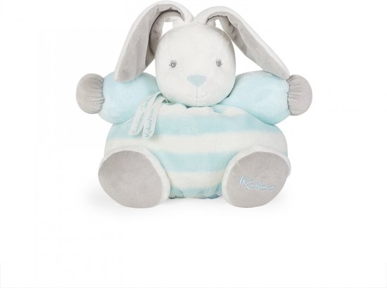 Kaloo Bebe Pastel Knuffel Konijn Bebe Pastel blauw-wit | bol.com