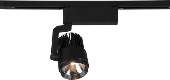 Trio DUOline - spot Industrieel - Zwart - Universeel - B:9cm - L:22.3cm ...