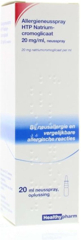 Healthypharm Neusspray Natriumcromoglicaat 20 mg/ml - 3 x 20 ml | bol.com