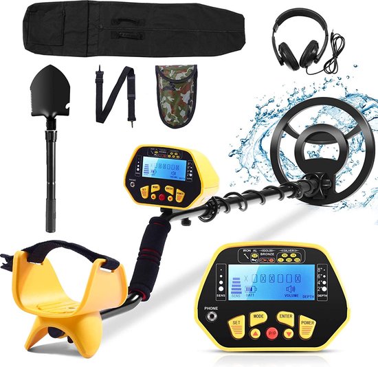 Universeel metaaldetector – Set metaaldetector - metaaldetector voor ...