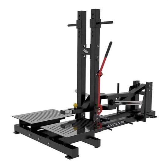 Evolve Fitness PR-005 - Belt Squat Machine Plate Loaded | bol.com