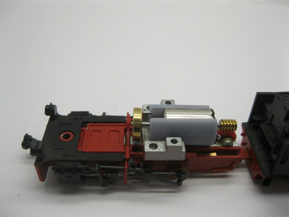 micromotor HSR003C HOe motor ombouwset voor Roco BR 99, HF110C, HF150C ...