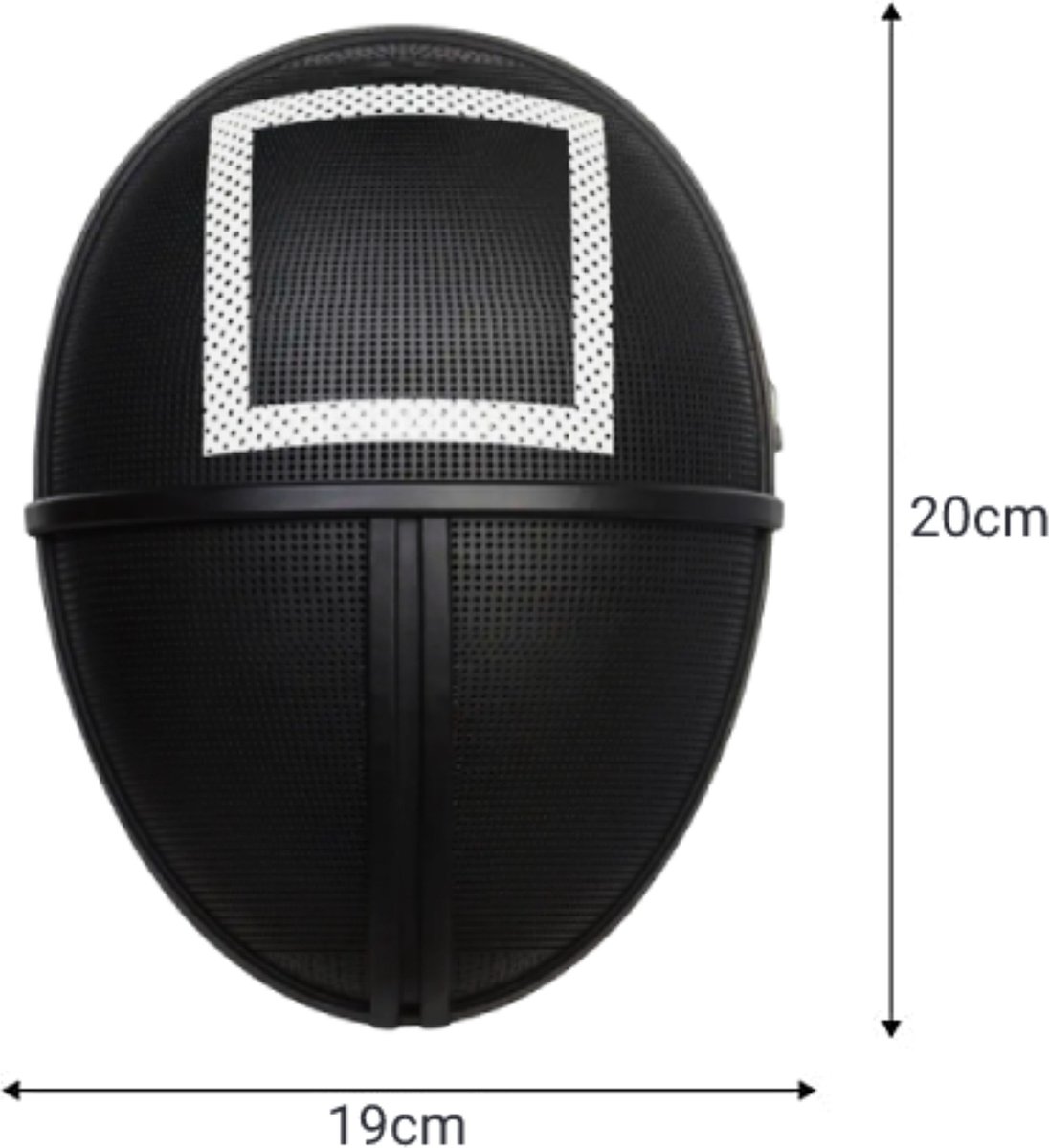 Gezichts Masker - Soldaat Masker - Vierkant - Carnavalskleding Masker ...