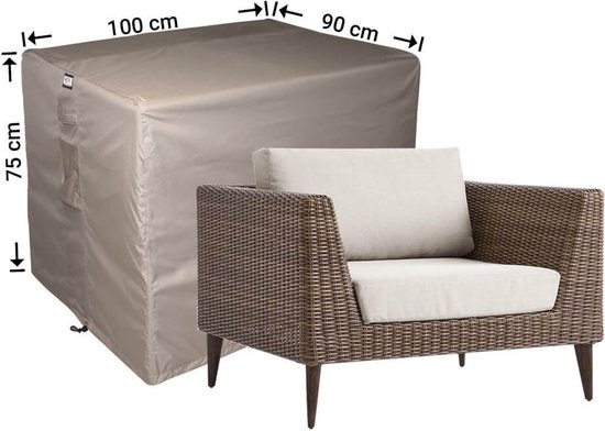 Raffles Covers Tuinstoelhoes - 100 x 90 H: 75 cm - RLC10090straight ...
