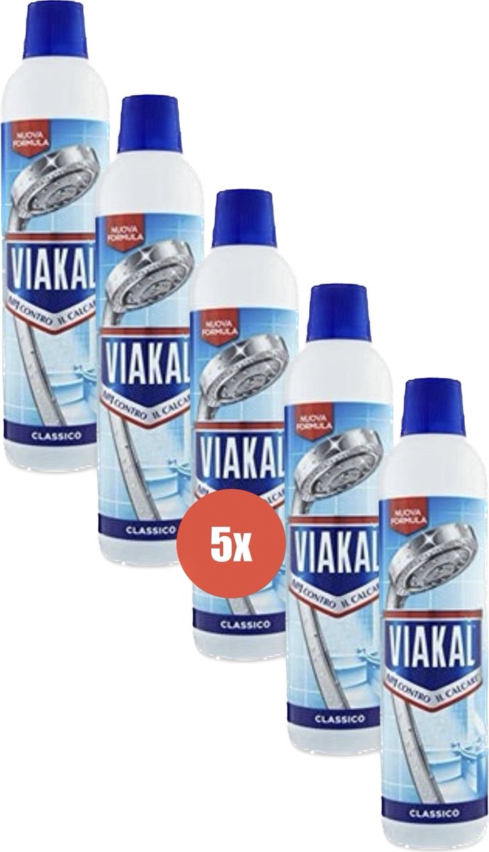 viakal-AntiKal-kalkaanslag Gel Classic 5x750 ml | bol.com