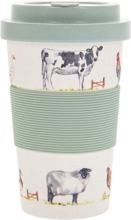 Lesser & Pavey travel mug, boerderij | bol
