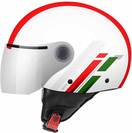 MT HELMETS Street Scope Jet Helm - Gloss Pearl Red - Maat M | bol.com