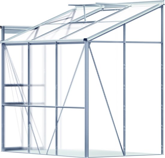 Muurkas - Aluminium 190x122cm – incl. Fundering | bol