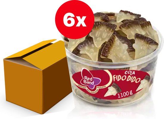 Red Band - Fido Dido Cola - 6x 100 stuks | bol