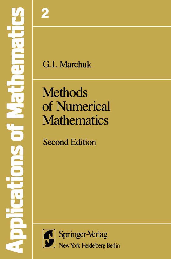 Methods of Numerical Mathematics | 9781461381525 | G. I. Marchuk ...